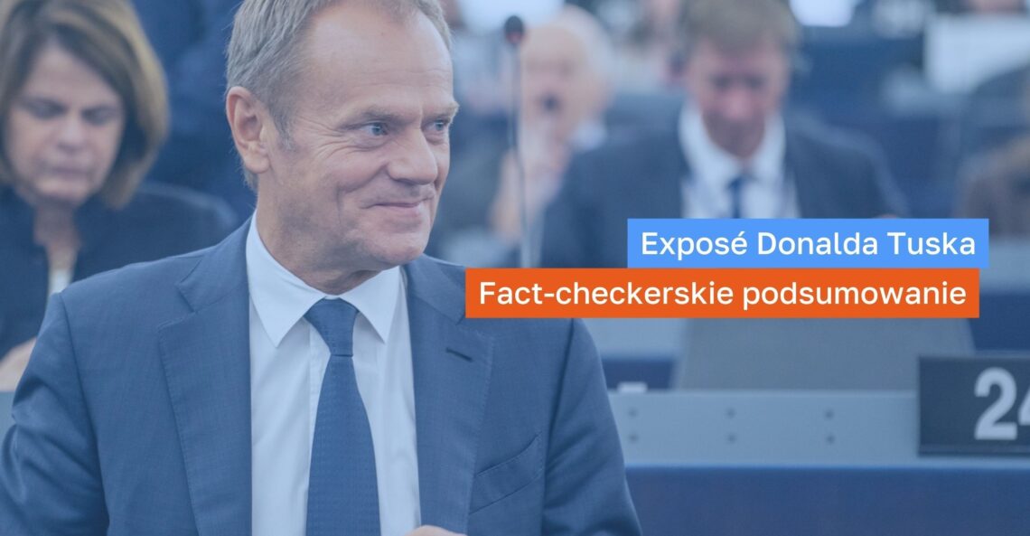 Podsumowanie exposé Donalda Tuska