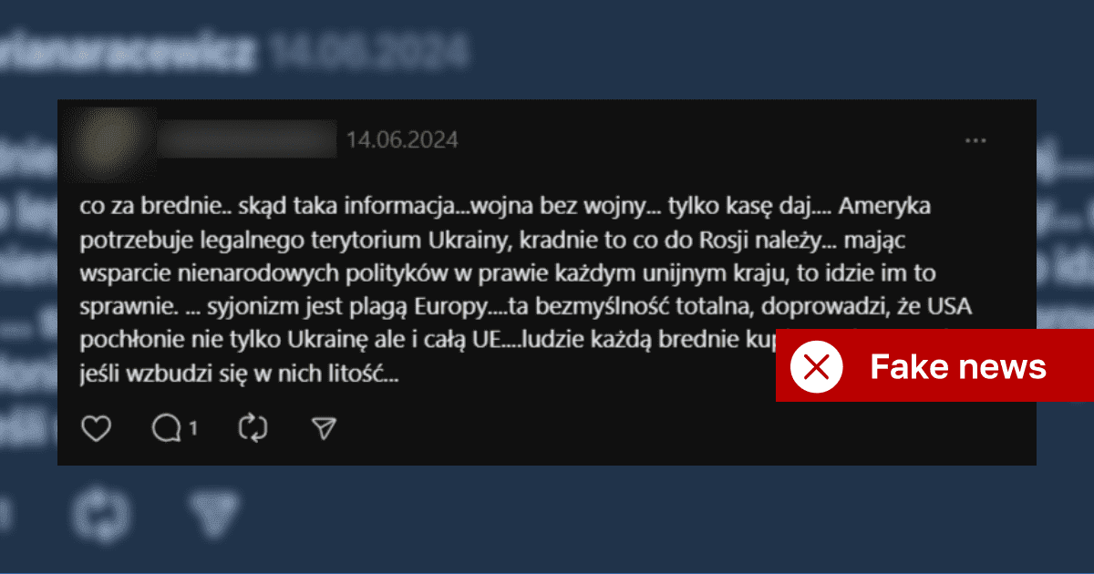 Czy Ukraina należy się Rosji? Uwaga na prorosyjską dezinformację