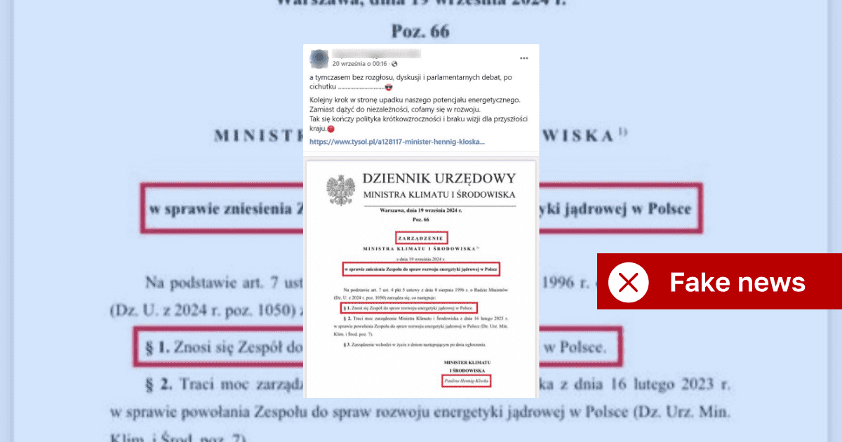Koniec atomu w Polsce? Sprawdzamy błędną narrację