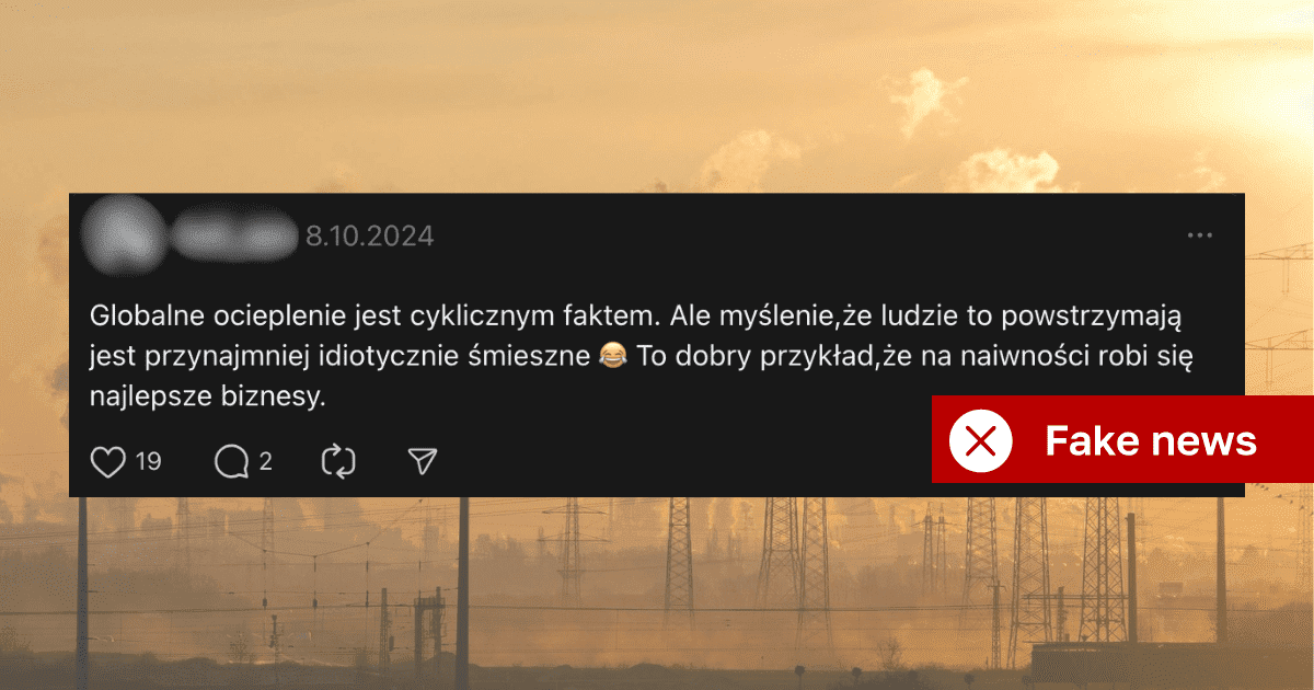 Czy człowiek nie zatrzyma zmiany klimatu? Wyjaśniamy